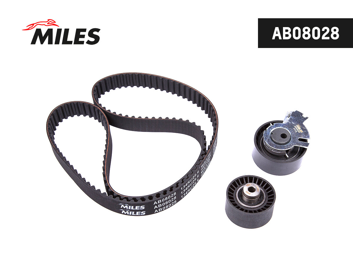 MILES Комплект ремня ГРМ для PEUGEOT 306/PARTNER/CITROEN C2/C3 1.6