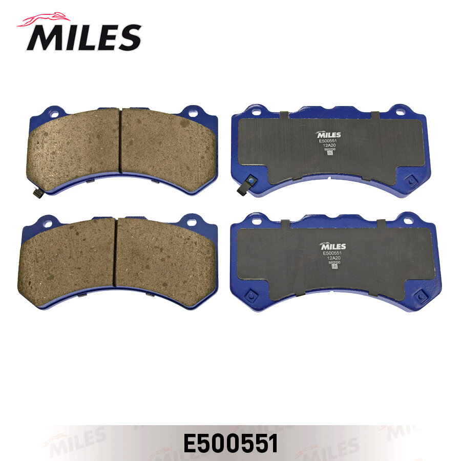 Miles Колодки тормозные JEEP GRAND CHEROKEE 10- передние