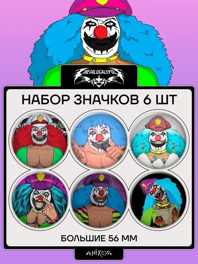 Набор значков AniKoya