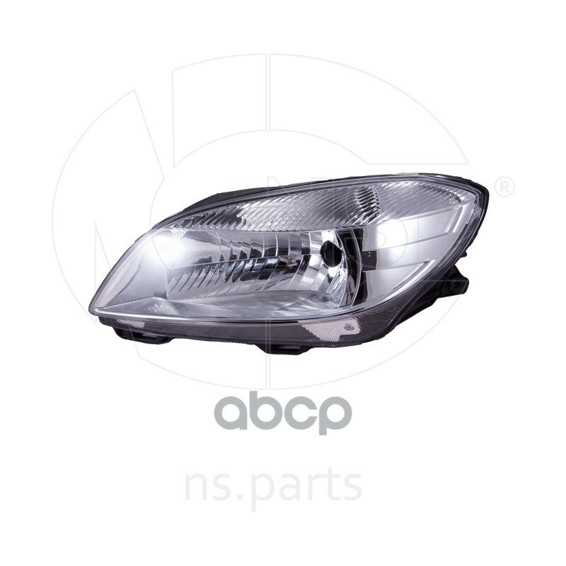 Фара SKODA Fabia (11-15), Roomster (11-15) левая NSP NSP арт. NSP085J1941017C