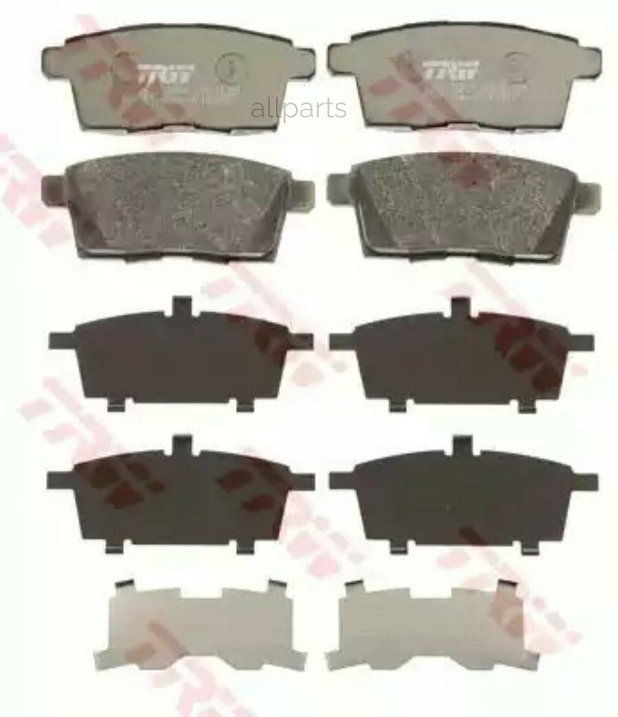 TRW GDB3472 Колодки задние MAZDA CX-7 / CX-9 TRW GDB3472