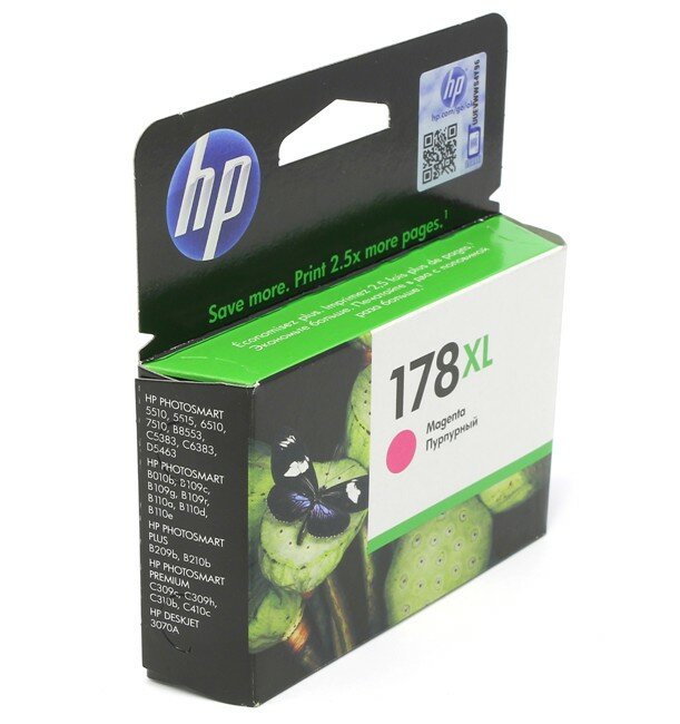 Картридж HP №178xl (пурпурный, CB324HE)