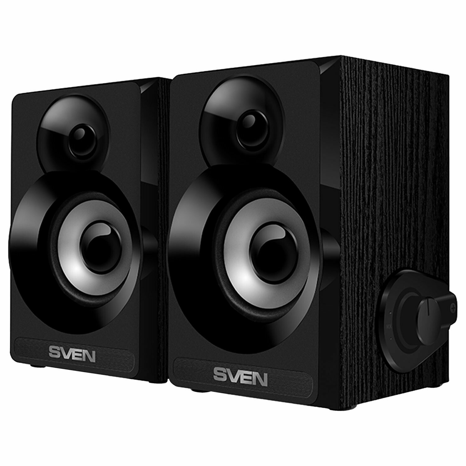 Компьютерные колонки Sven SPS-517, 2.0, 6 Вт, питание USB, черные