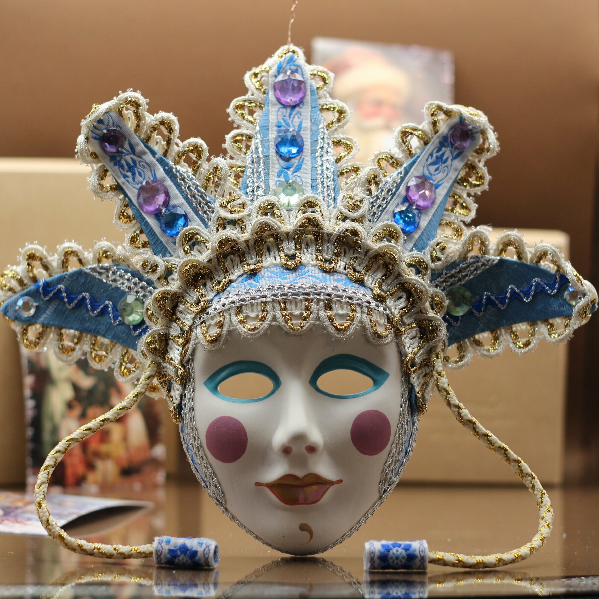 Интерьерная маска Снегурочка