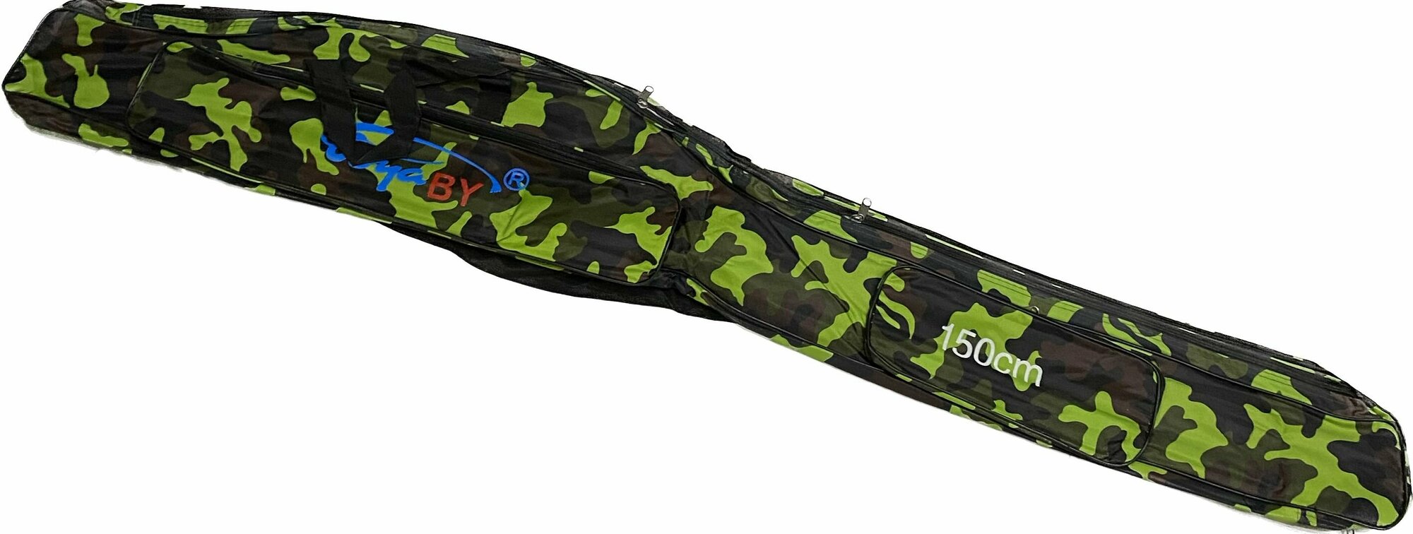 Чехол рыболовный 2 секции 150 см для удочек и спиннингов