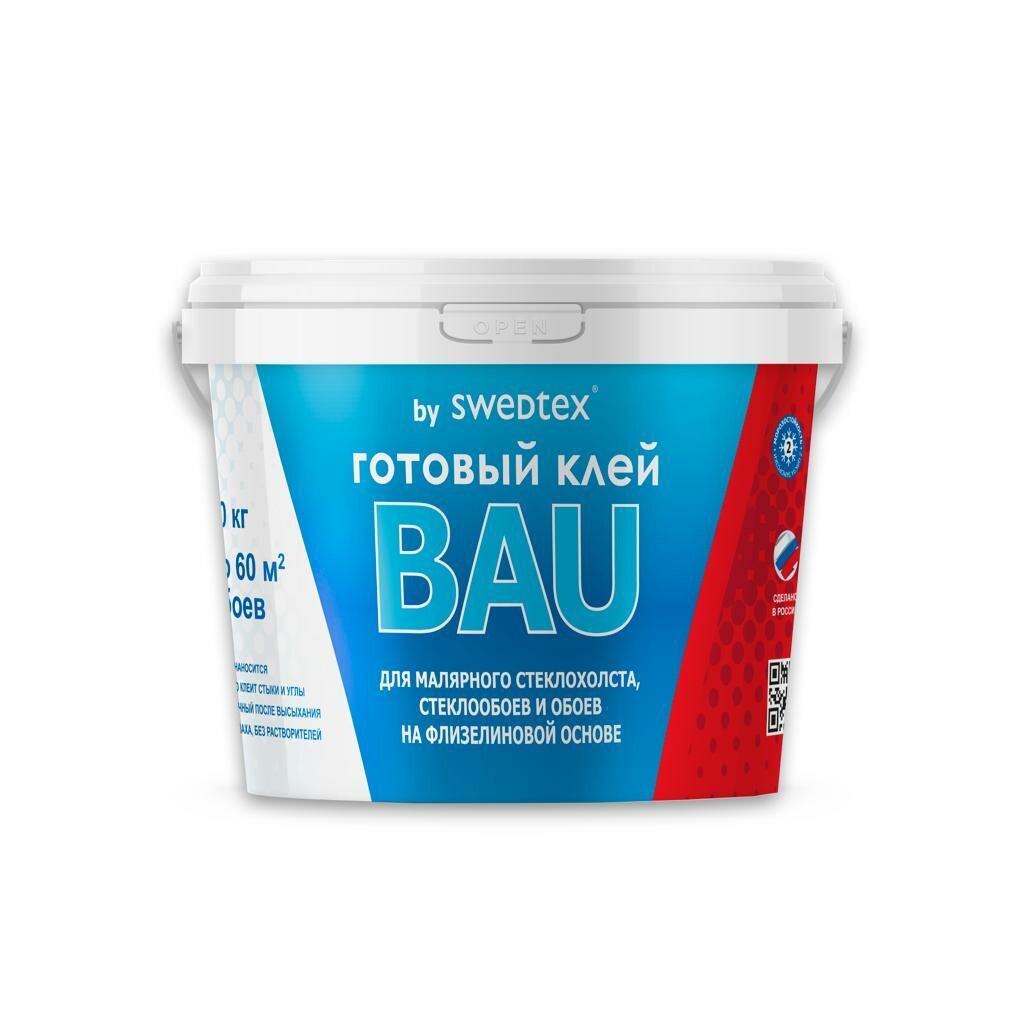 By SWEDTEX Клей готовый BAU 10кг