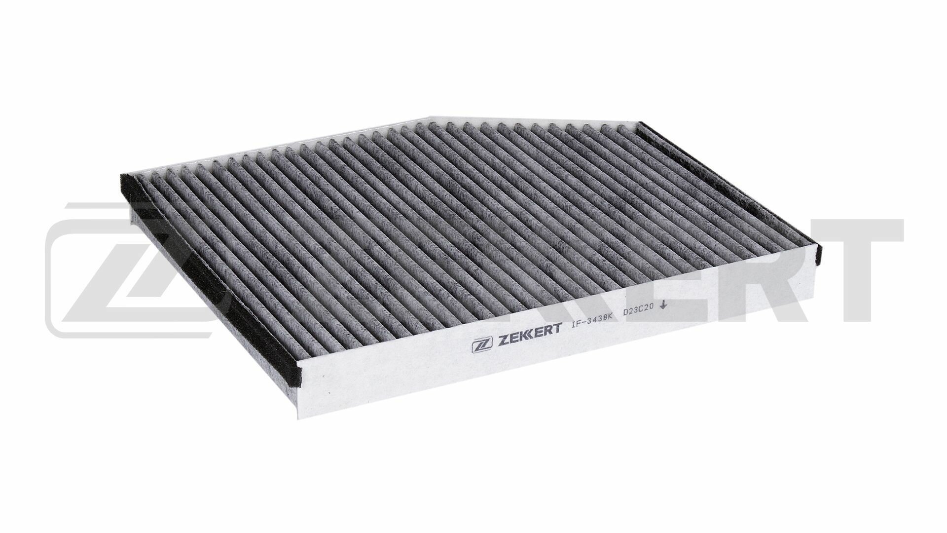 Фильтр салонный для Ford Transit VIII (с 2013 г), Transit Custom (с 2012 г), Tourneo Custom (с 2012 г) угольный арт if-3438k