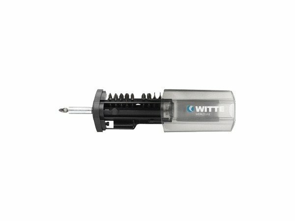 Набор бит PROBIT-BOX Антрацит ВITFLEX PH/PZ+шлиц+адаптер х11 шт, WITTE, ( 277842000 )