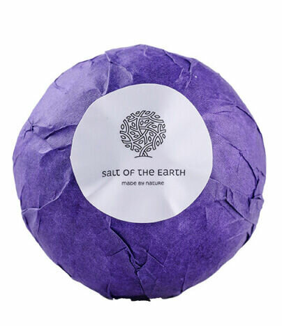 Бомбочка "LAVENDER SPIRIT" с цветами лаванды 120 г