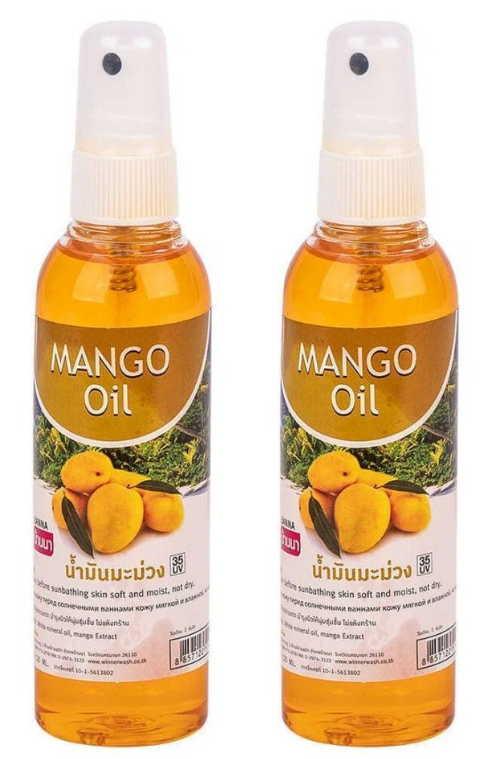 Массажное масло для тела Banna Манго, 120 мл, 2 шт.