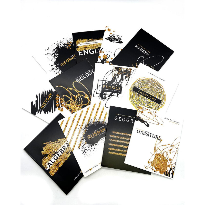 Набор тетрадей предметных Апплика Сияние А5 40 листов