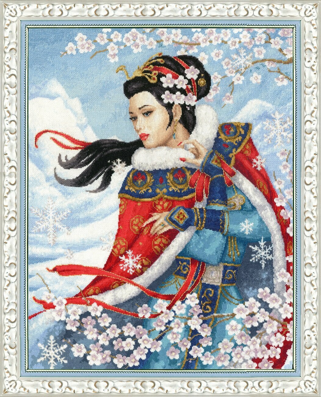 Набор для вышивания "Золотое Руно" ЧМ-084 Рождённая зимой