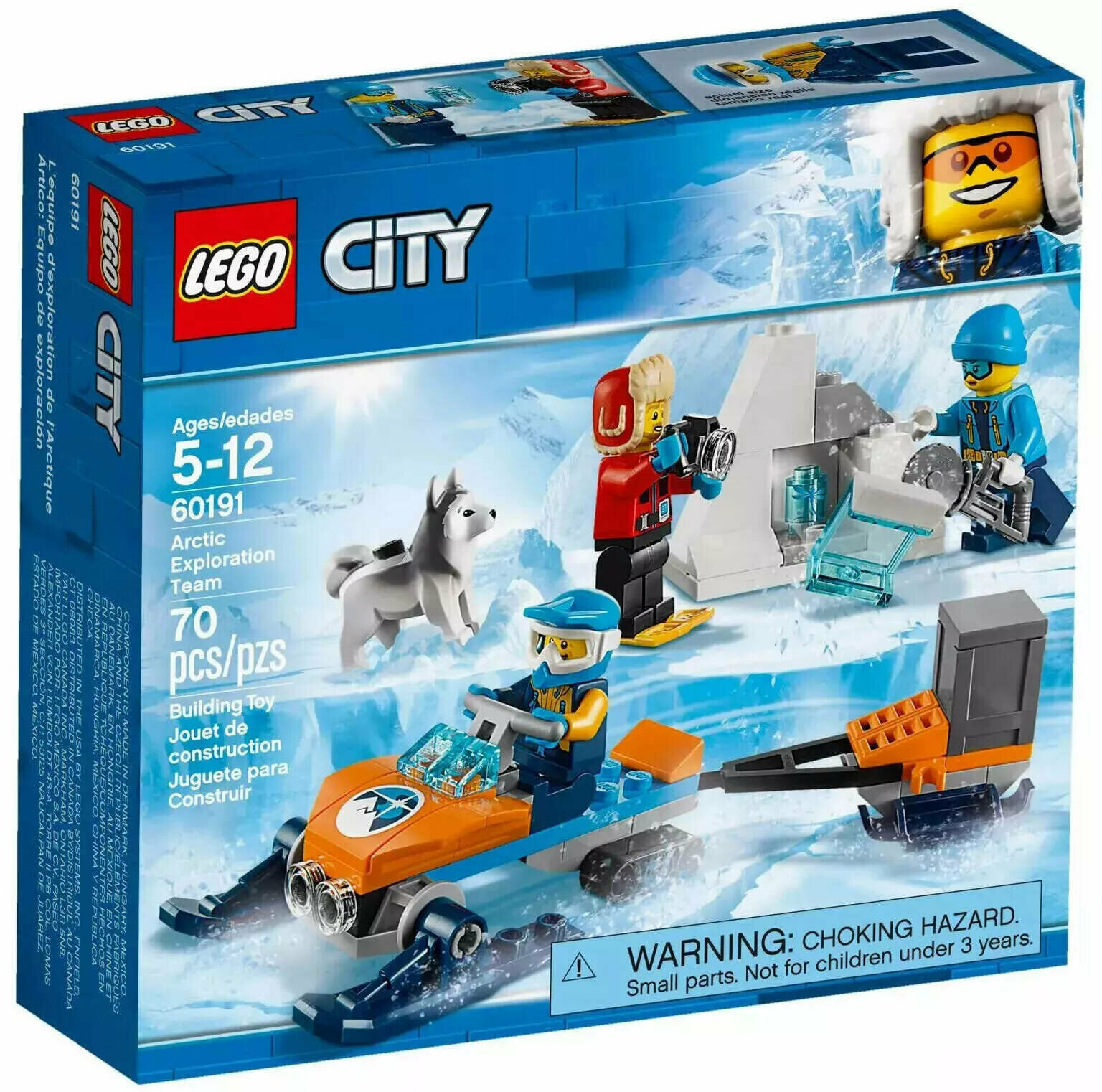 Конструктор LEGO CITY 60191 Полярные исследователи
