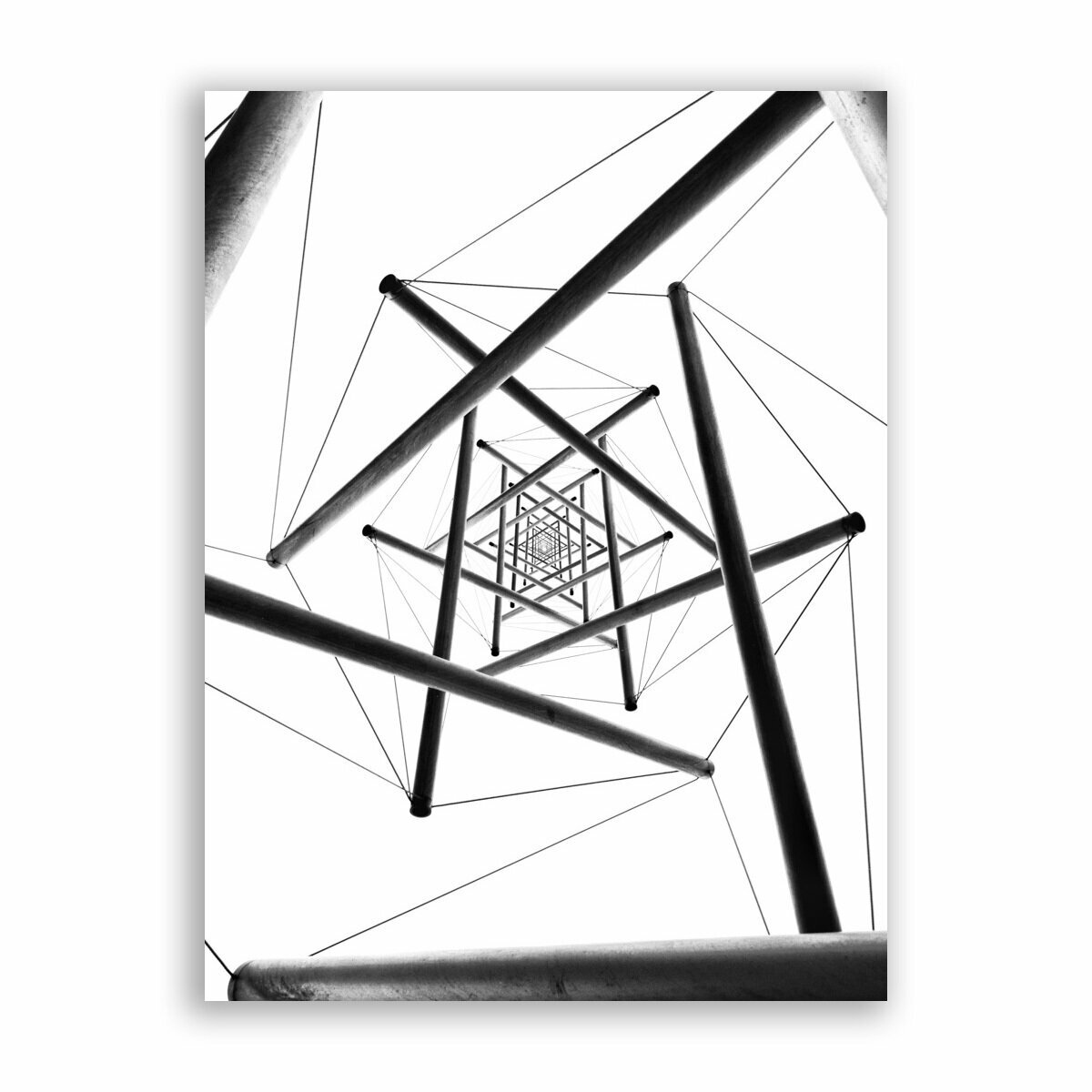 Постер, плакат на бумаге / Architecture / Архитектура / Размер 60 x 80 см