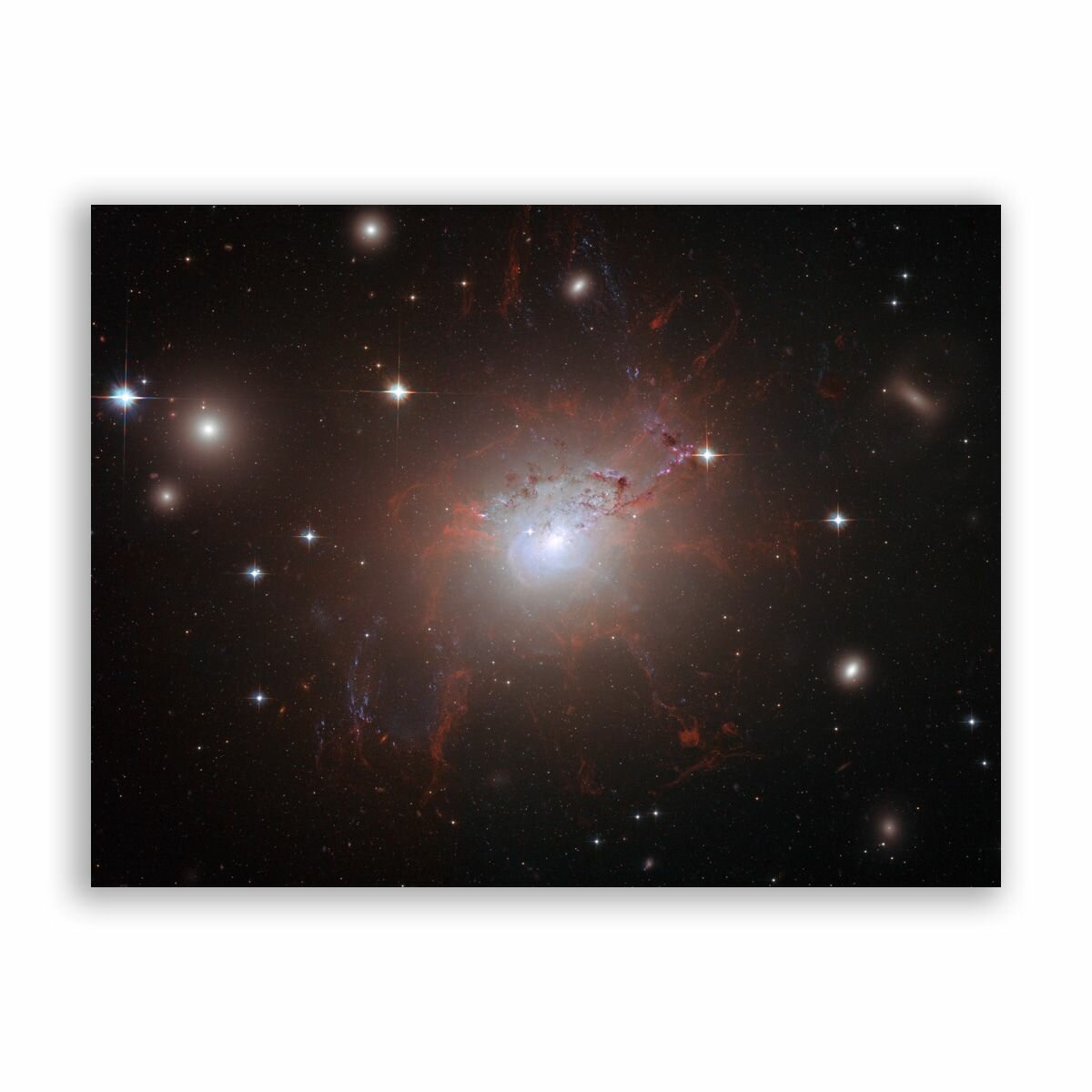 Постер, плакат на бумаге / Nebula / Туманность / Размер 80 x 106 см