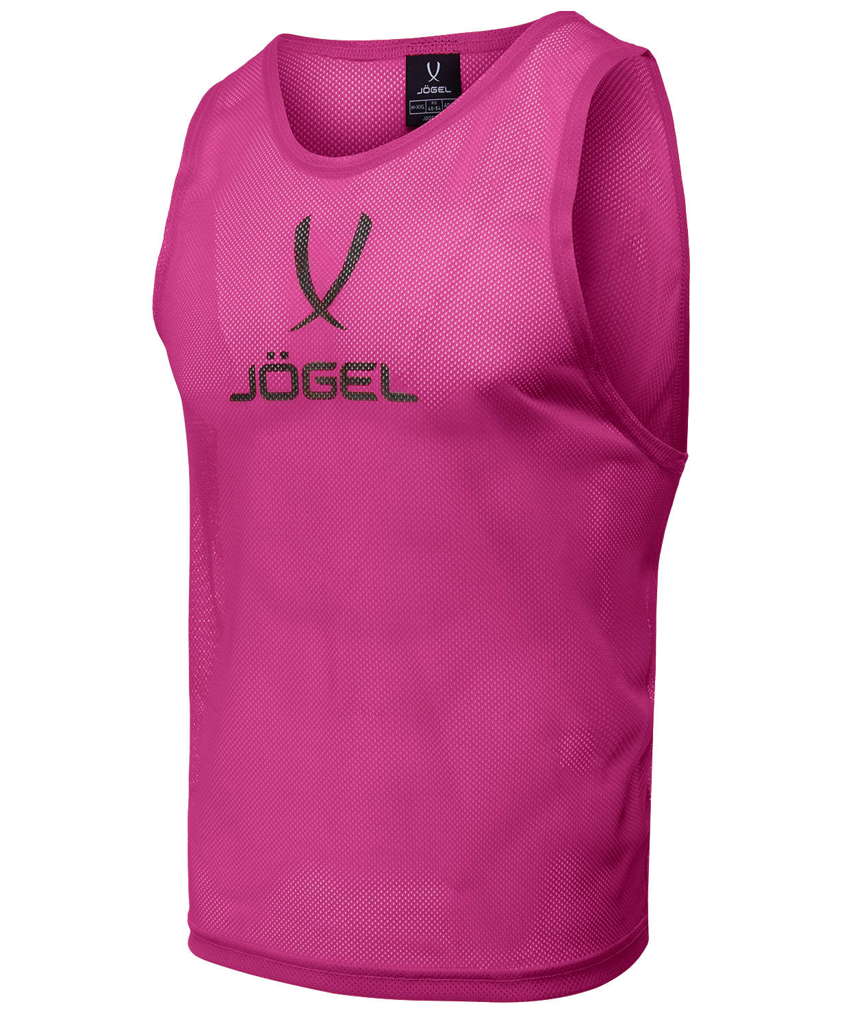 Манишка сетчатая Jögel Training Bib, малиновый размер L