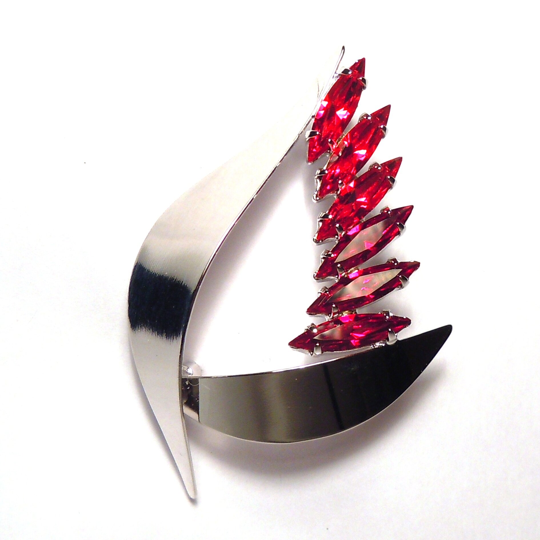 Брошь, кристаллы Swarovski