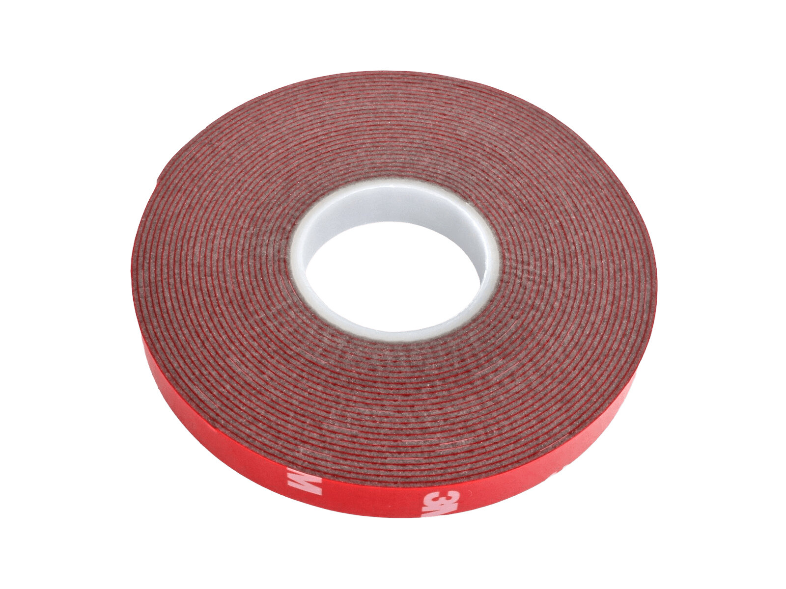 Скотч двусторонний серый 3М 9ммх5м 1 штука