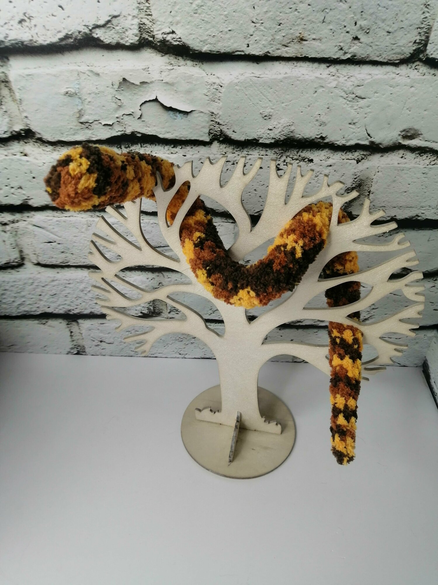 Змея плюшевая антистресс