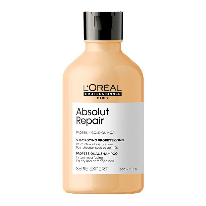 L'Oreal Professionnel Absolut Repair Gold Quinoa+Protein Shampoo Шампунь для восстановления поврежденных волос Absolut Repair 300 мл