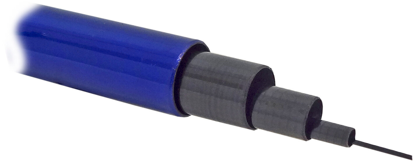 Волжанка Фортуна б/к 5 м до 30 г IM6 удилище без колец для ловли спиннингом