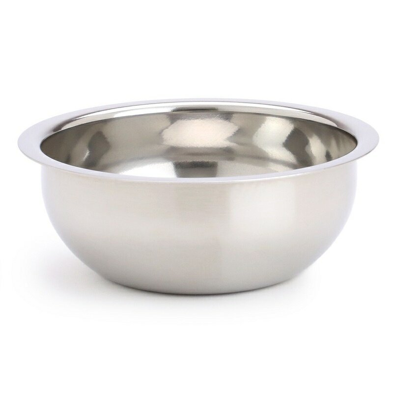 Edwin Jagger Stainless Steel Shaving Bowl Чаша для бритья хром нержавеющая сталь