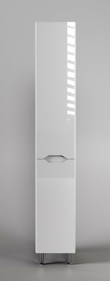 Колонна универсальная "Марелла" с корзиной, Люкс антискрейтч белый глянец, PLUS