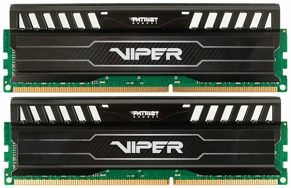 Оперативная память Patriot Memory DDR3 16GB (2x8GB) 1600MHz Viper 3 (PV316G160C9K)