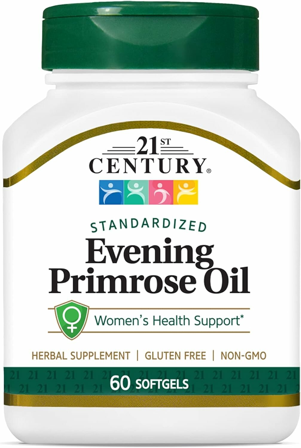 21st century Evening Primrose Oil 60 softgels (масло примулы вечерней)