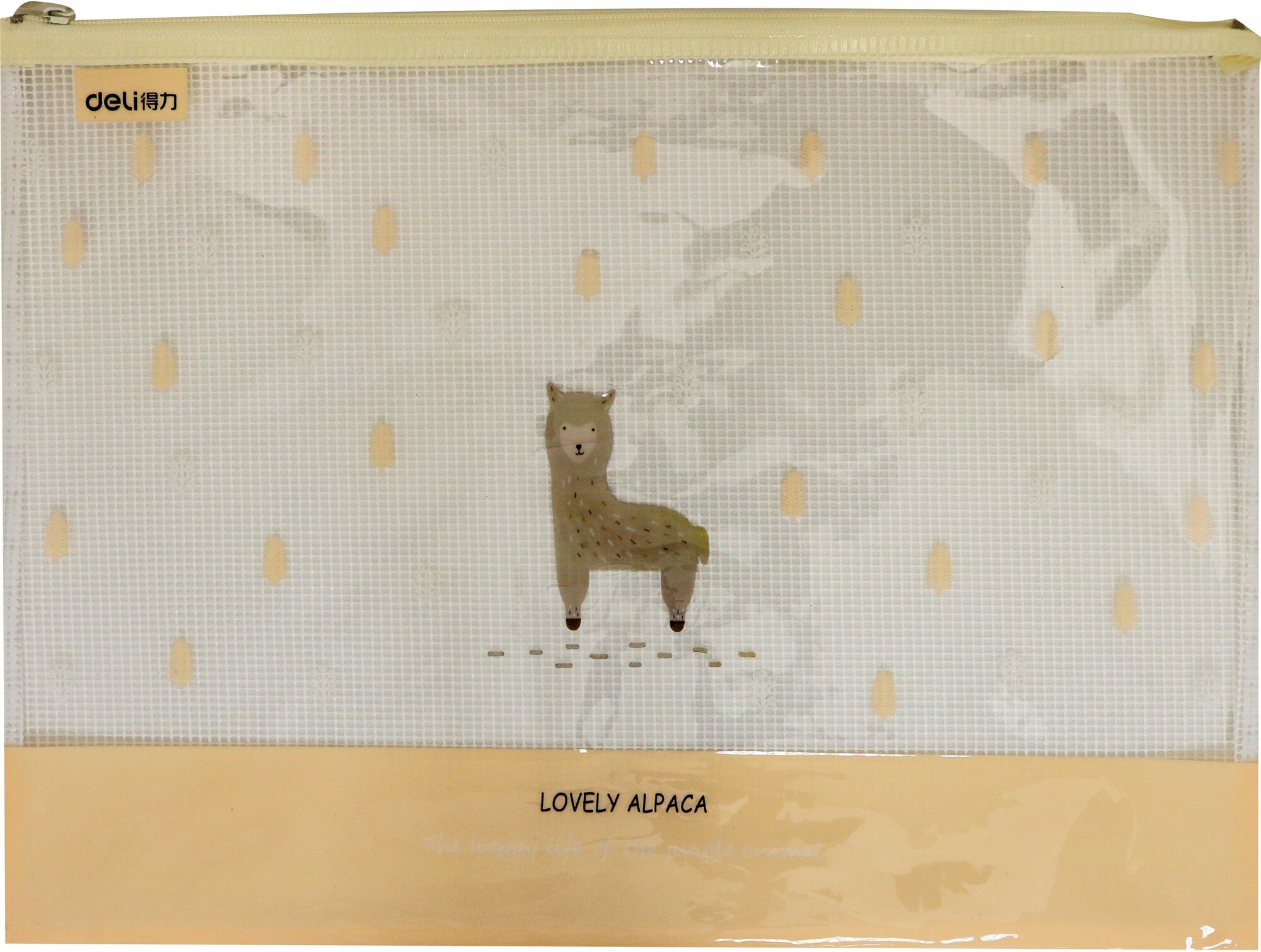 Папка на молнии ZIP А4 "Deli" ассортимент (5990-02)