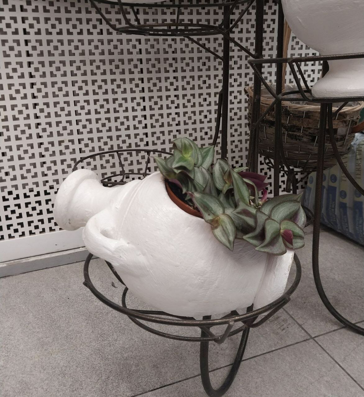 Горшок для цветов сказка марокко "Аттика", уличный, натуральная глина, 3,5 л, ручная работа