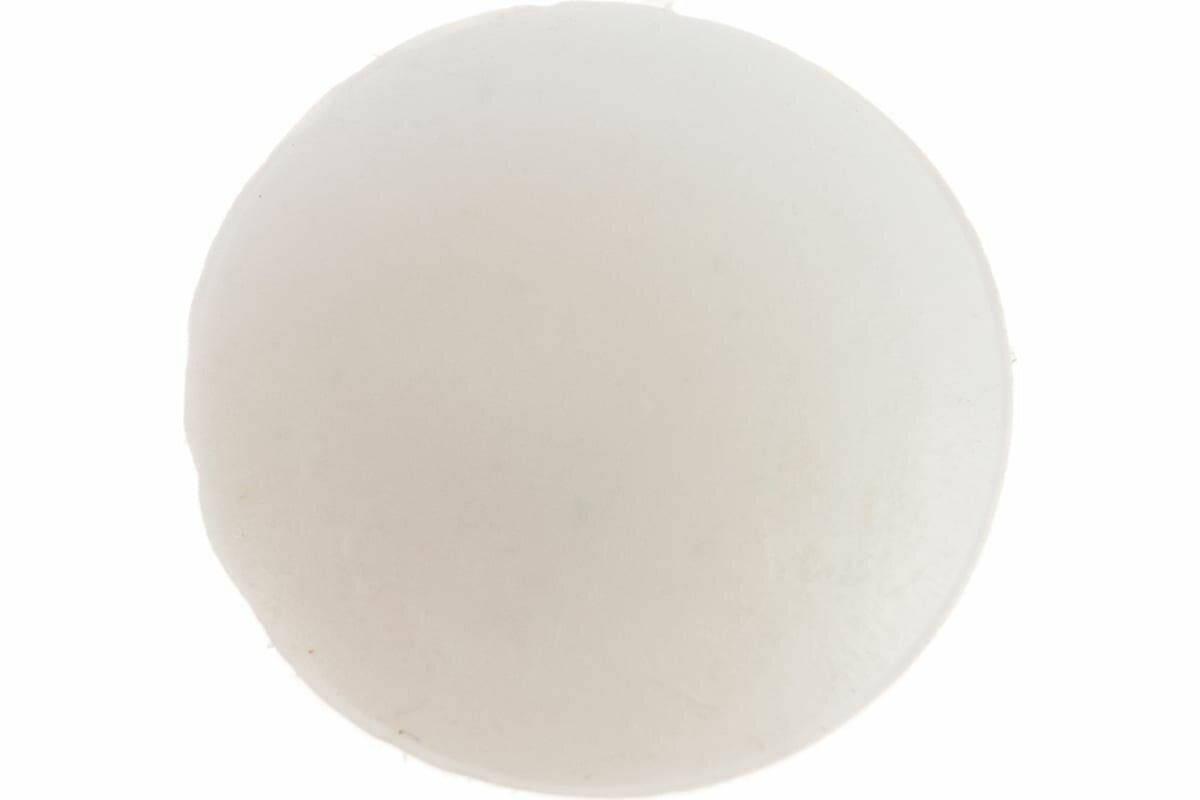 Шляпка для самореза Декоративная заглушка под шуруп Зубр цвет белый, шлиц №2, ТФ6 ,12 упак по 40шт