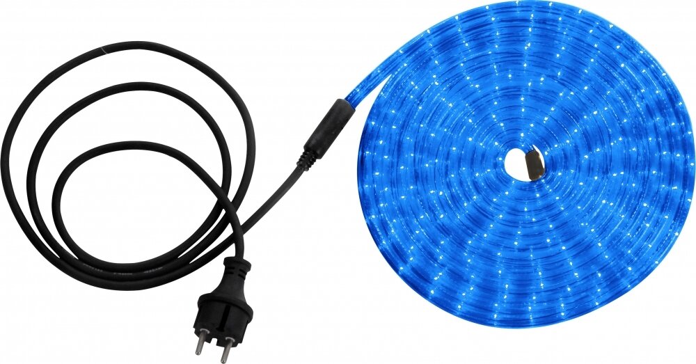 6м. Дюралайт синего цвета 9,2W, IP44 Globo Light Tube 38963. Товар уцененный