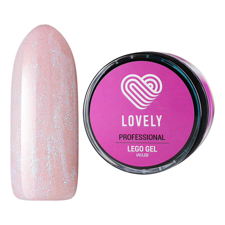 Камуфлирующий гель Lovely Lego Gel Seashell №02, 15 г