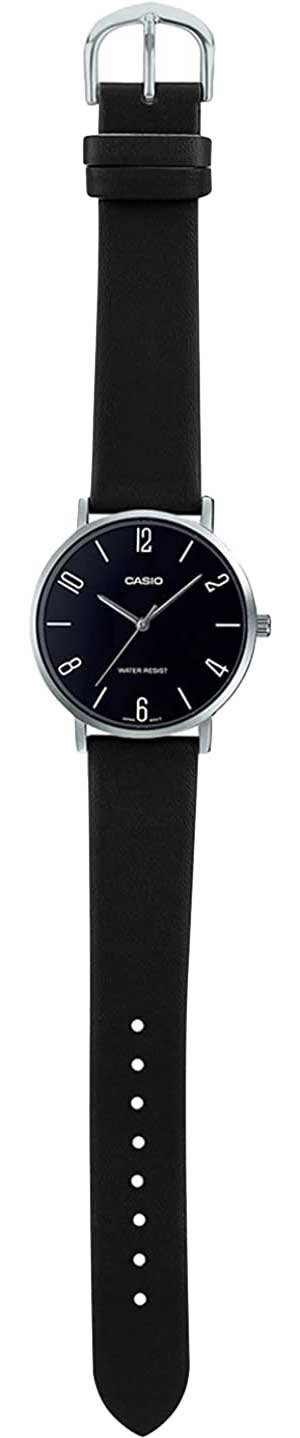 Наручные часы CASIO Collection, серебряный, черный — фото 1