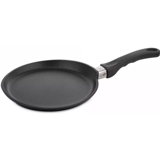 Сковорода для блинов Amt серия Frying Pans Titan I-124FIX, с антипригарным покрытием, d24 см, фиксированная ручка, литой алюминий