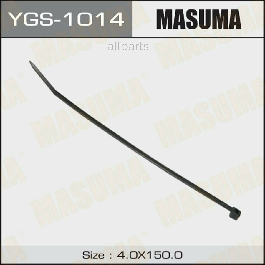MASUMA YGS-1014 Хомут пластиковый черный 4х150