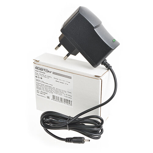 Адаптер/блок питания ROBITON IR5-2000S 2,5х0,7/9