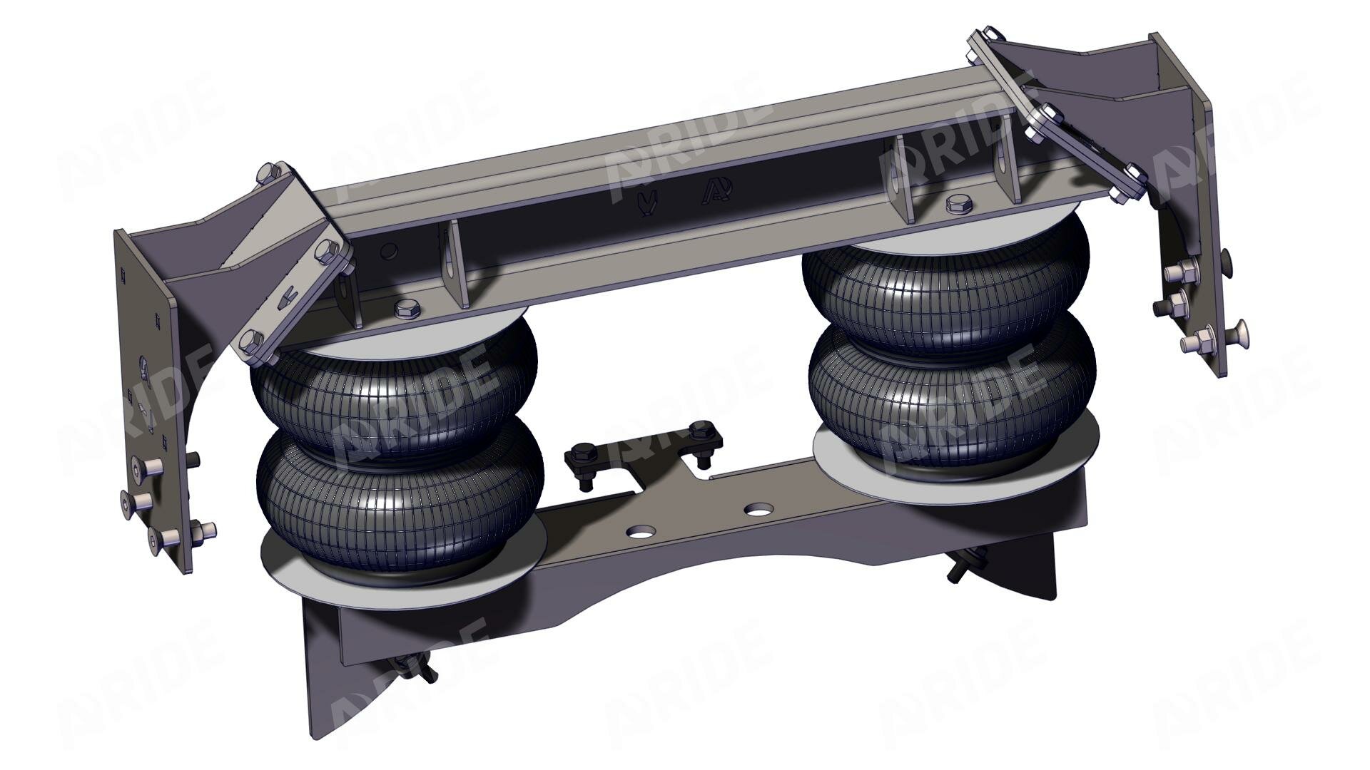 Пневмоподвеска для IVECO EUROCARGO 120-250 (2021-), задняя ось, Арайд, 32070.02