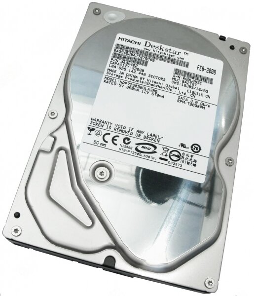 Жесткий диск Hitachi HDP725032GLA380 320Gb 7200 SATAII 3.5" HDD
