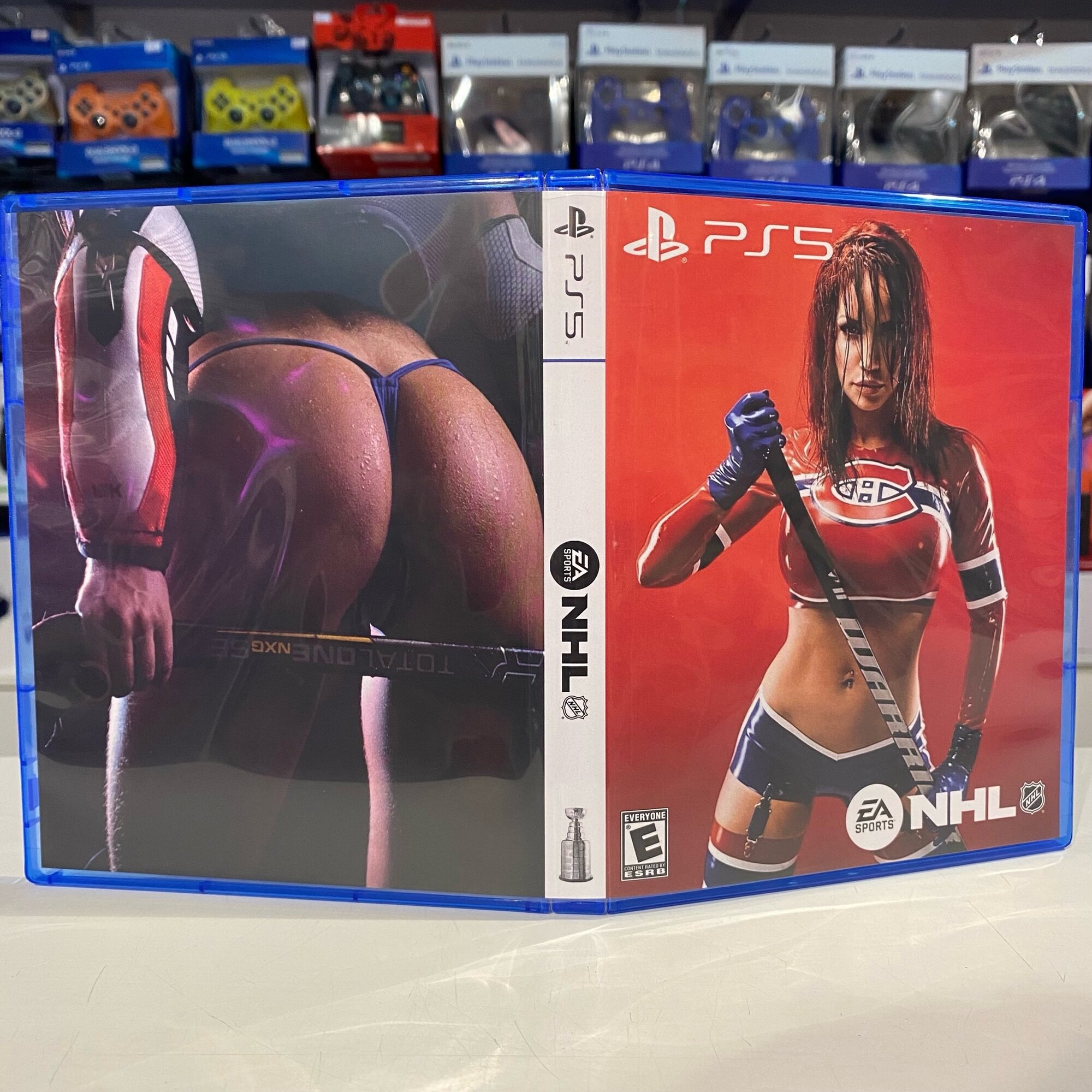 Эксклюзивная обложка PS5 для NHL №4