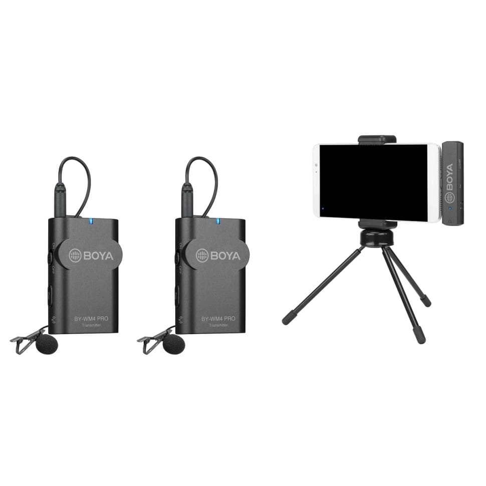 Беспроводной микрофон Boya BY-WM4 PRO-K4 для устройств Apple