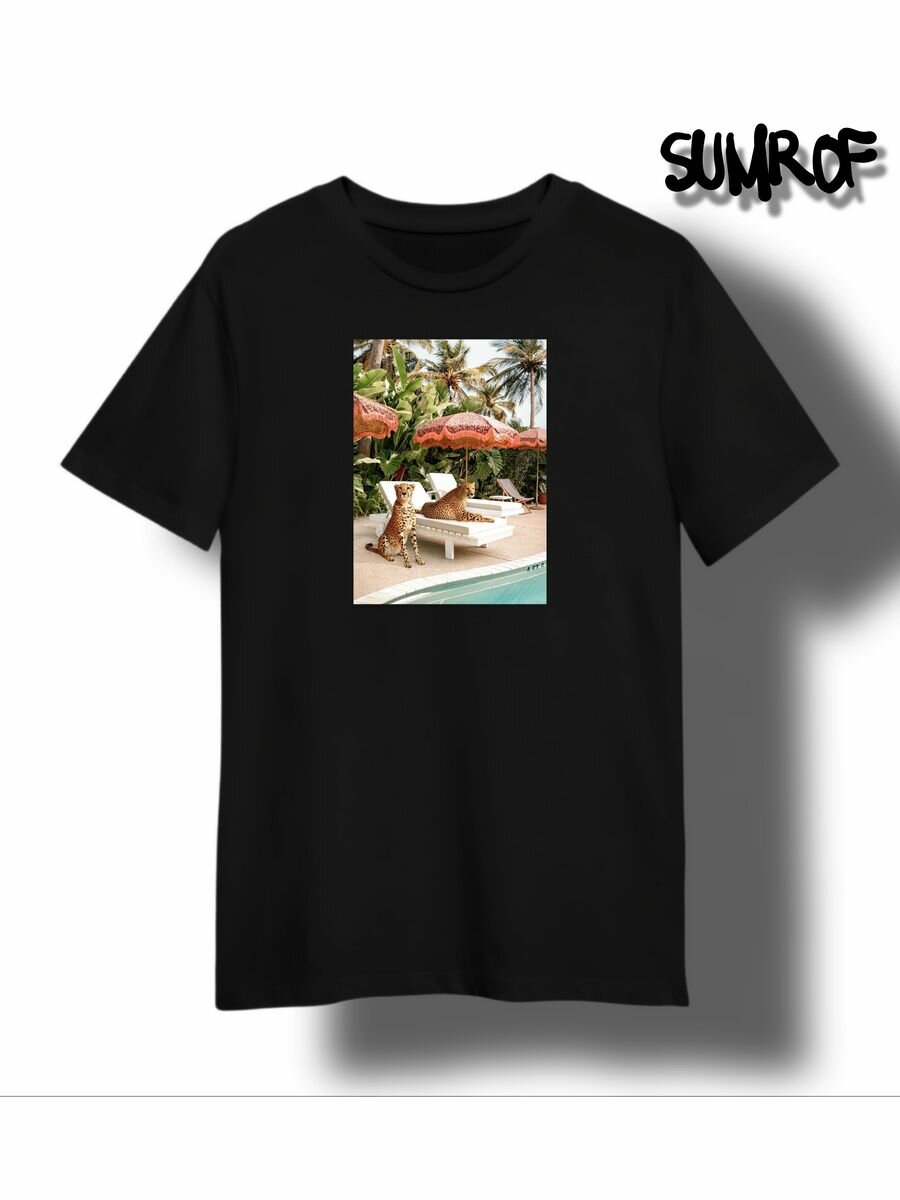 Футболка Леопарды