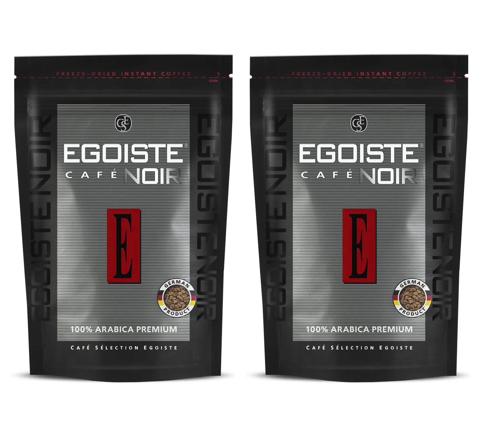 Кофе растворимый Egoiste Noir 70 г, 2шт