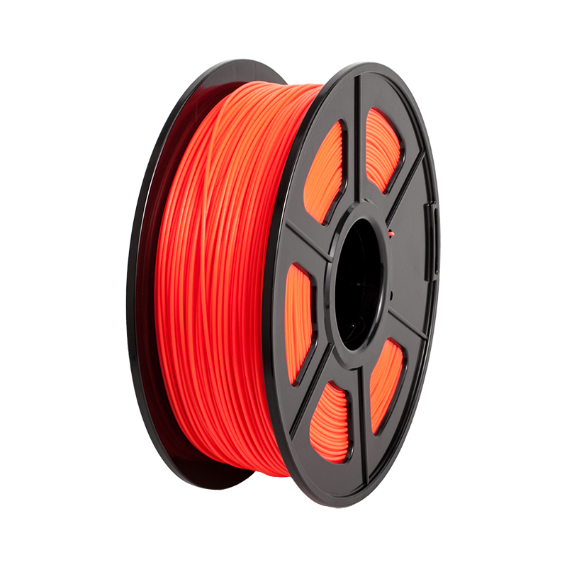 Филамент NVPRINT PLA Noctilucent(Grow In the Dark) Red для 3D печати диаметр 1.75мм длина 330 метров масса 1 кг