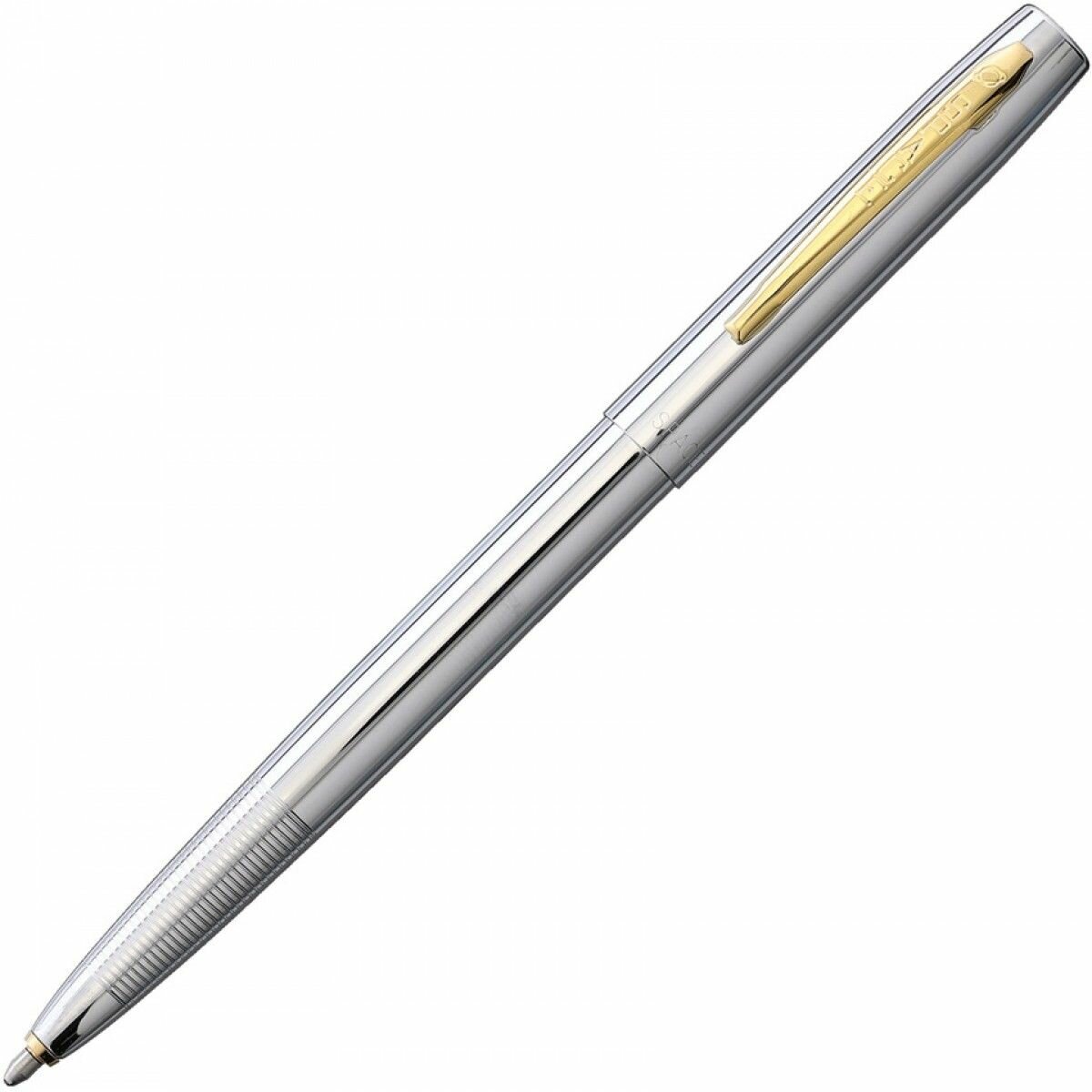 Космическая шариковая ручка Fisher Space Pen Cap-O-Matic (Chrome/Gold Accents)