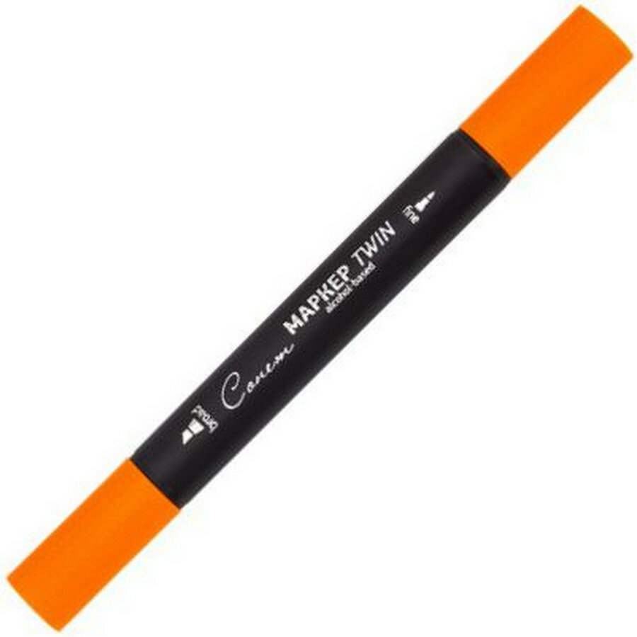 Маркер спиртовой Сонет TWIN двухсторонний, цвет 022 Французская киноварь (164125-22)