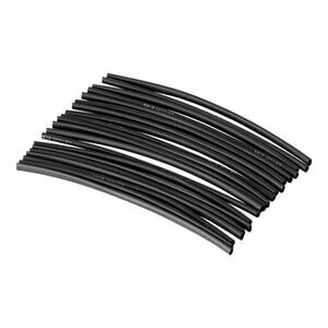 Трубка термоусадочная Монохром ТНТ нг 2/1 мм 100 мм черная (40 шт.)