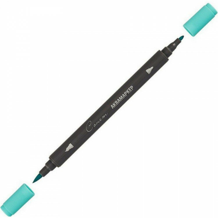 Аквамаркер двусторонний Изумрудный зеленый № 35 Сонет