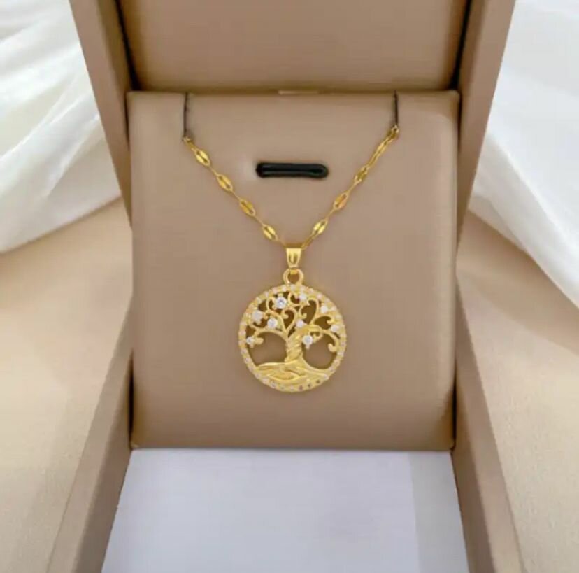 Колье, кристалл